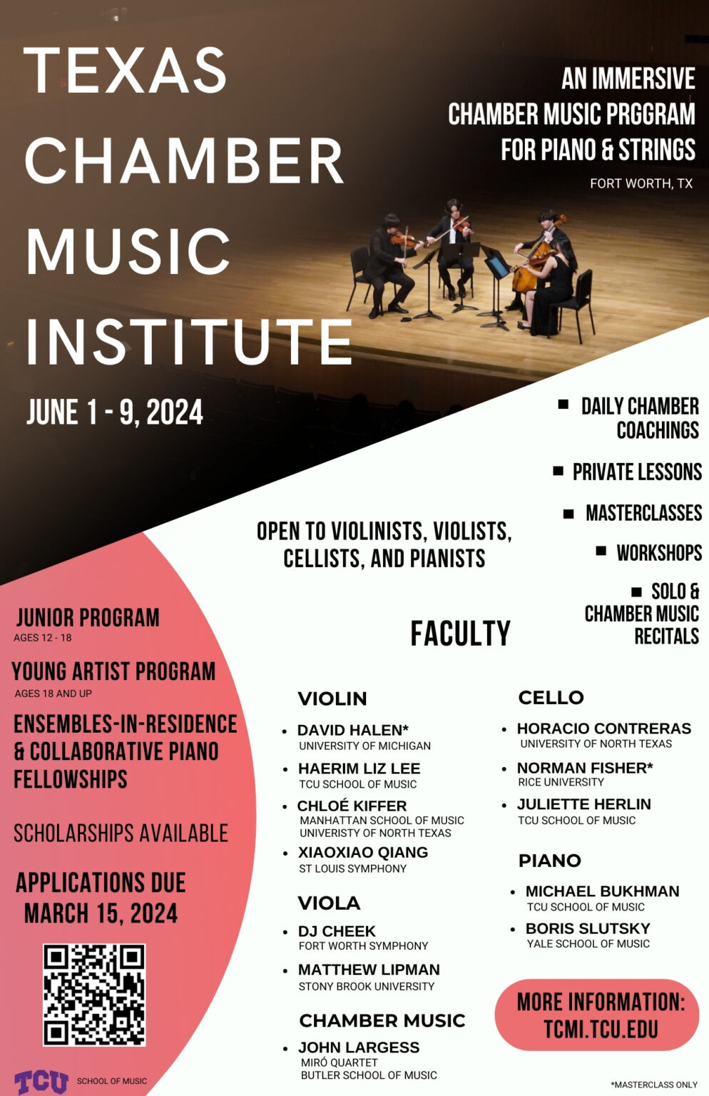 Home - Texas Chamber Music Institute